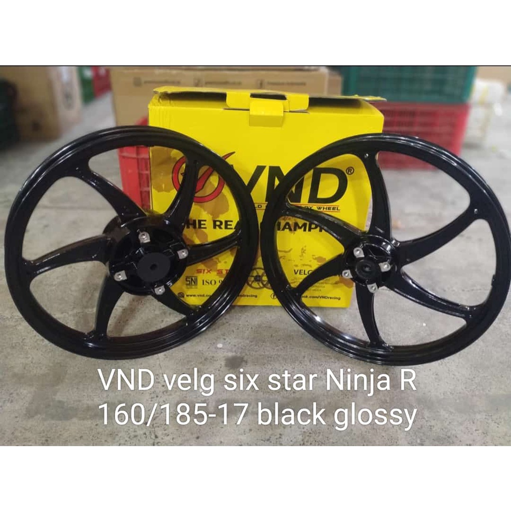 Jual Velg Bintang VND SIX STAR Ukuran 160 - 185 Ring 17 Ninja R Warna ...