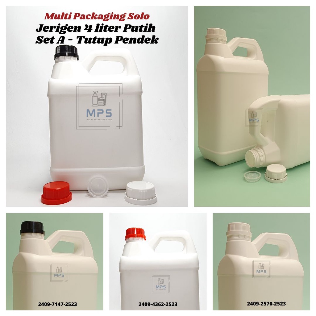 Jual Jerigen 4 L Putih Hdpe / Jerigen Hdpe / Jerigen / Jerigen Madu ...