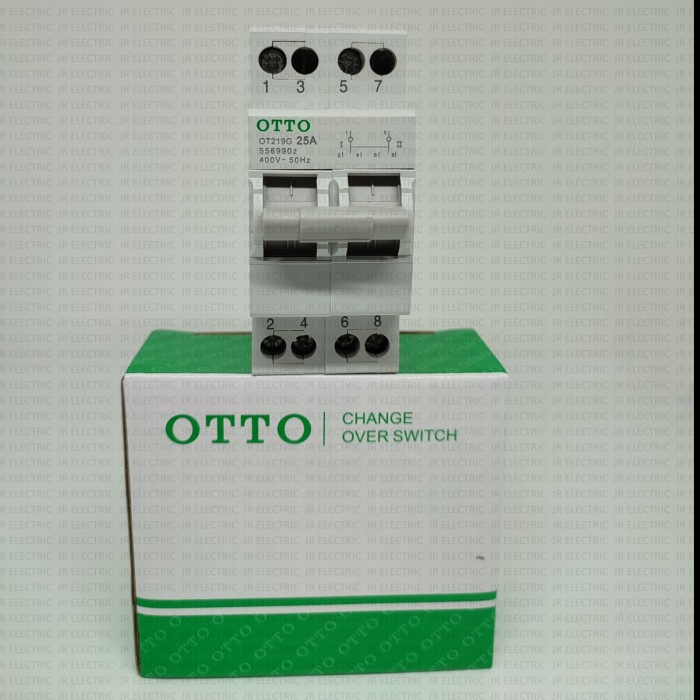 Jual OTTO COS Change Over Switch Ohm Saklar Model MCB 2 Phase 25A 40A ...