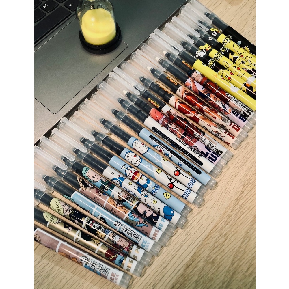 Jual 6pcs Pena Gel Pulpen Cair Tinta Hitam Pen Cepat Kering Gmall GM ...