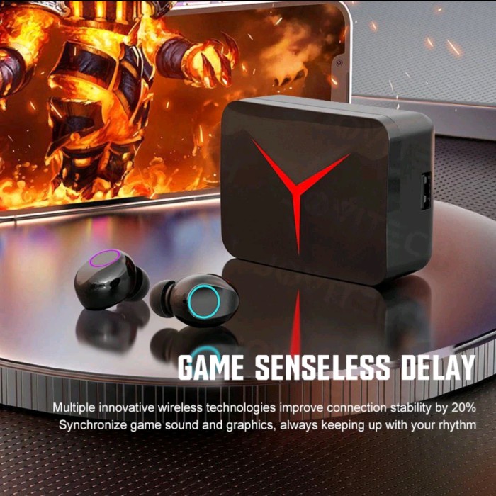 Jual tws m90 pro earphone low latency gaming wireless bluetooth ...