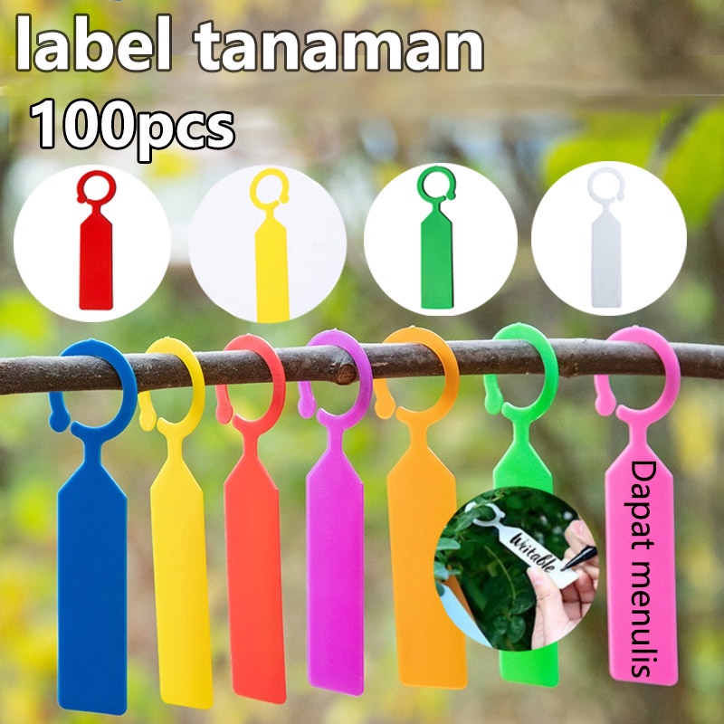Jual Label Tanaman Tag/Tag Nama Tanaman Tahan Air/100 Pcs Label Tanaman ...