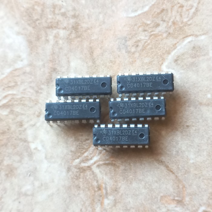 Jual IC CD4017BE CD4017 CD 4017 BE 4017BE HCF4017 HCF 4017 dip | Shopee ...