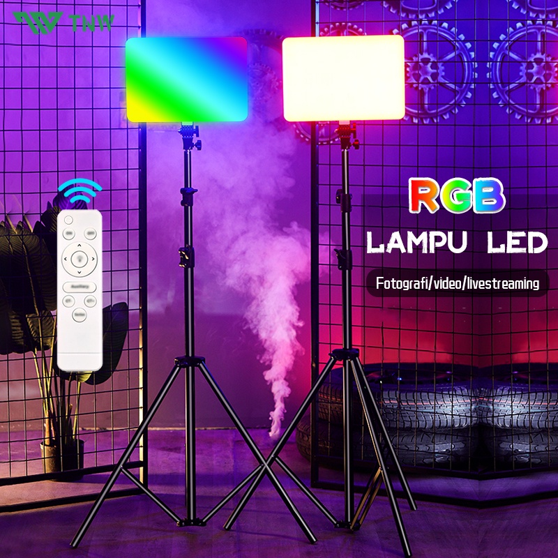 Jual TNW Lampu RGB Lampu Foto Led RGB Lampu Lighting HP Kamera Lighting ...