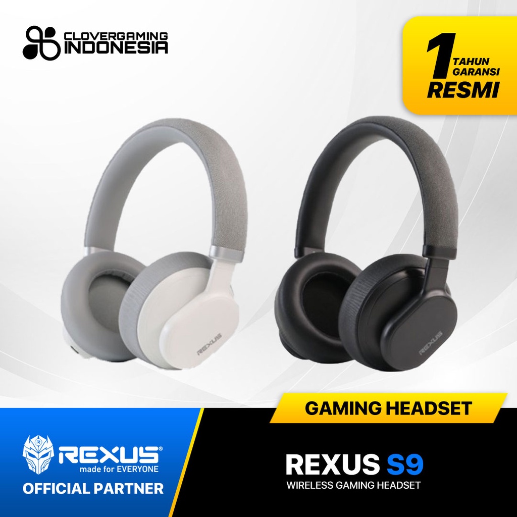 Jual Rexus S9 S-9 Wireless Bluetooth Headset S 9 Headphone | Shopee ...