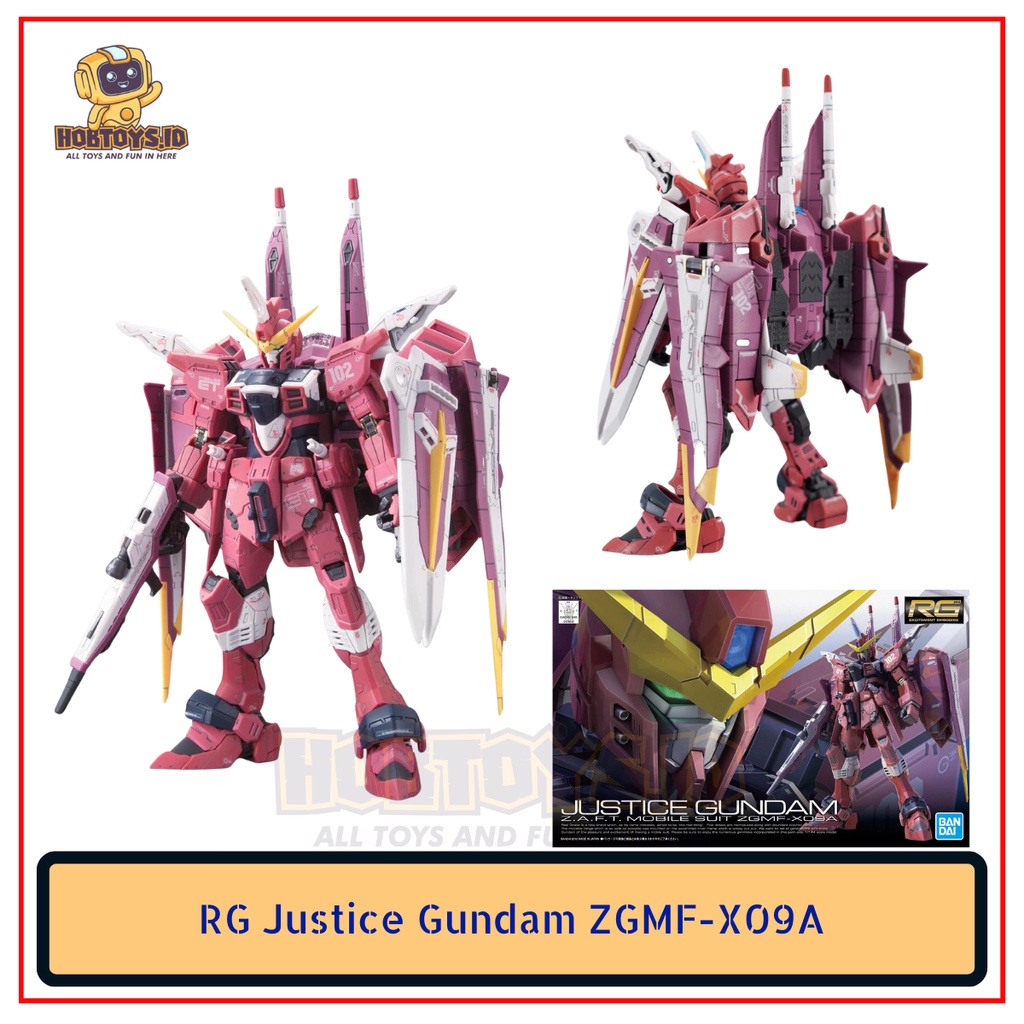Jual RG Justice Gundam | Shopee Indonesia