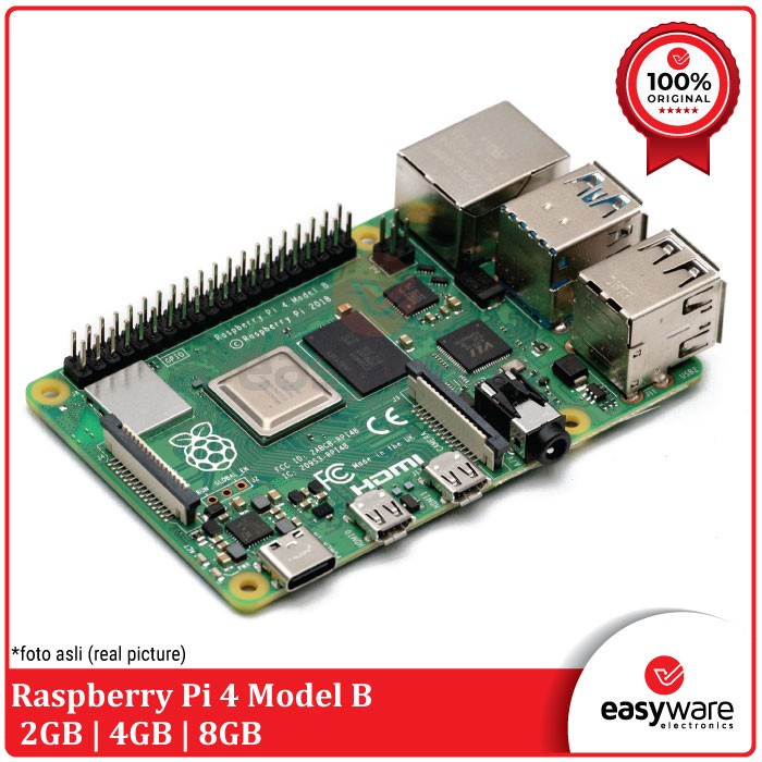 Jual Raspberry Pi 4 Model B Rasberry Pi Module 2gb Co27 Shopee