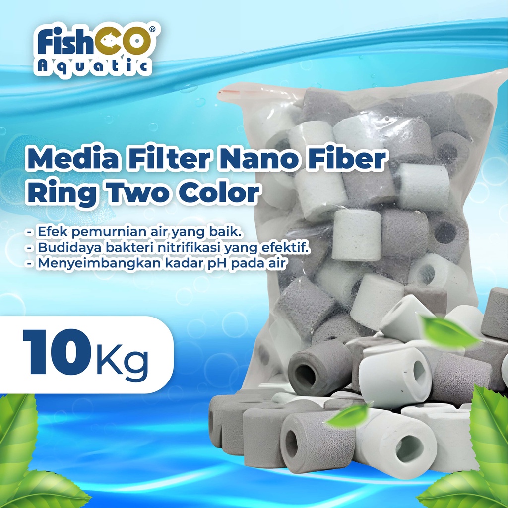 Jual Media Filter/Rumah Bakteri/ Sarang Bakteri Nano Bacteria Ring ...