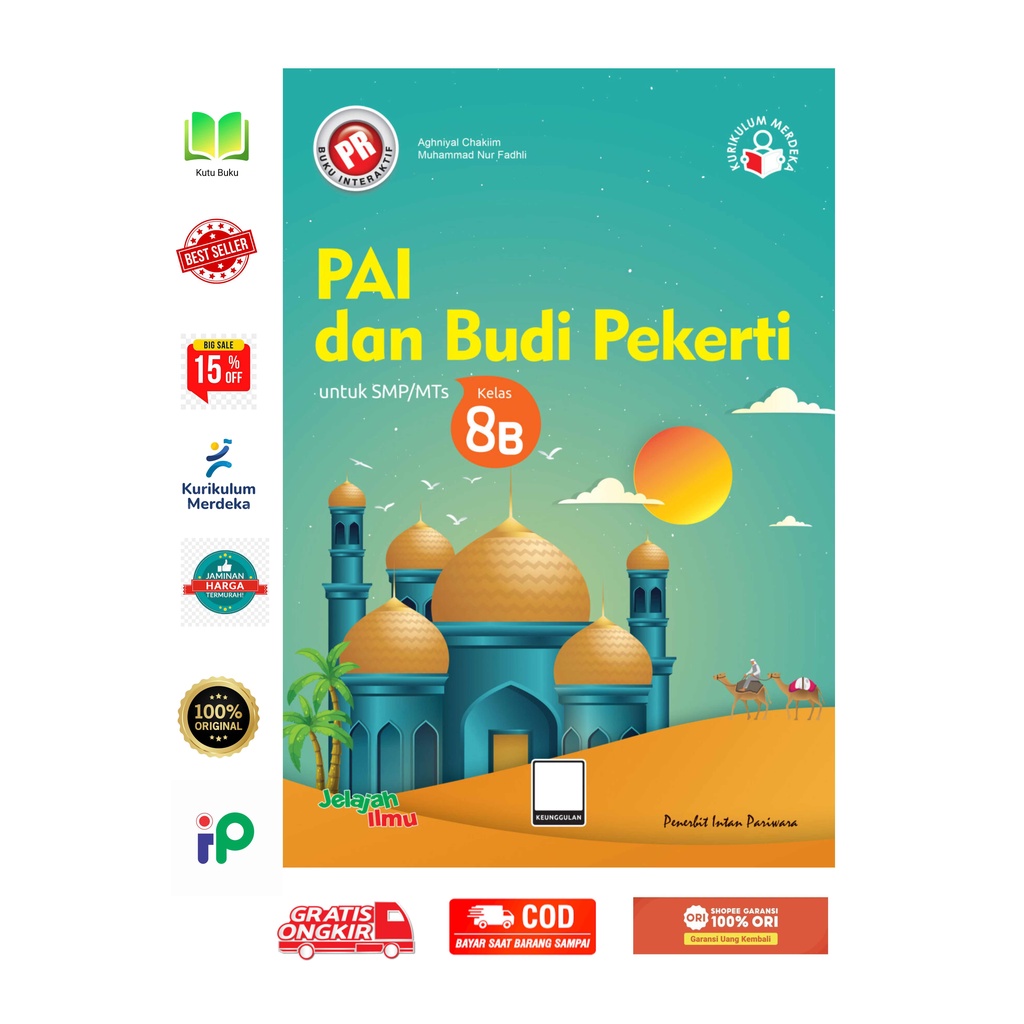 Jual Buku PR/LKS interaktif PAI SMP Kelas 8 Semester 2 Kurikulum Merdeka Tahun 2024 TERBARU ...
