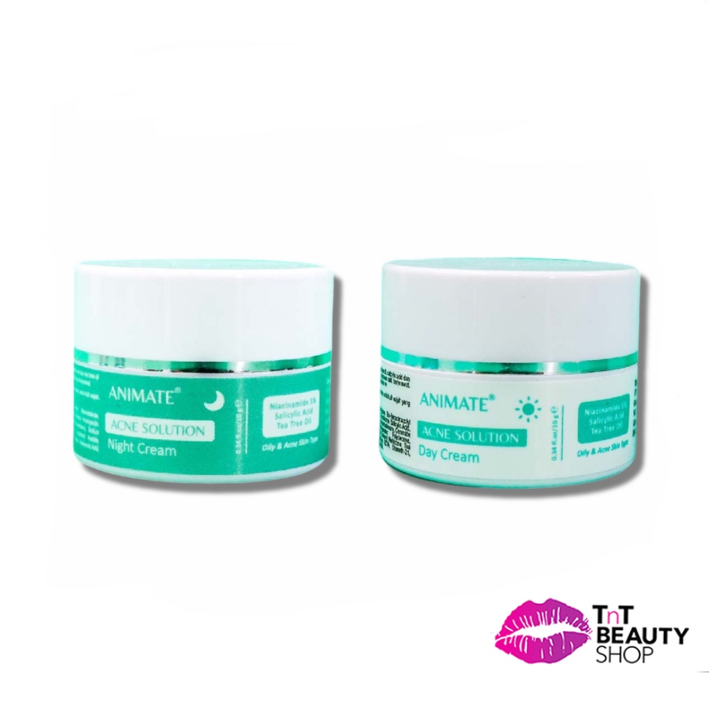 Jual Animate Acne Solution Cream Series - Animate Acne Solution Day ...