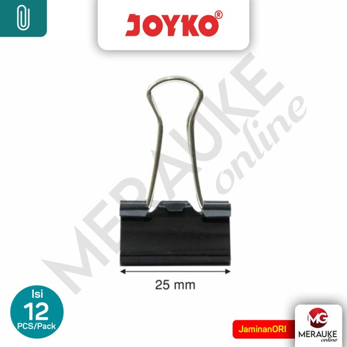Jual Binder Klip JOYKO No. 111 (1 Box isi 12 Pcs) | Shopee Indonesia