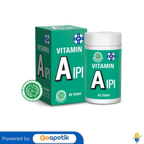 Jual Ipi Vitamin A Botol 45 Tablet | Shopee Indonesia