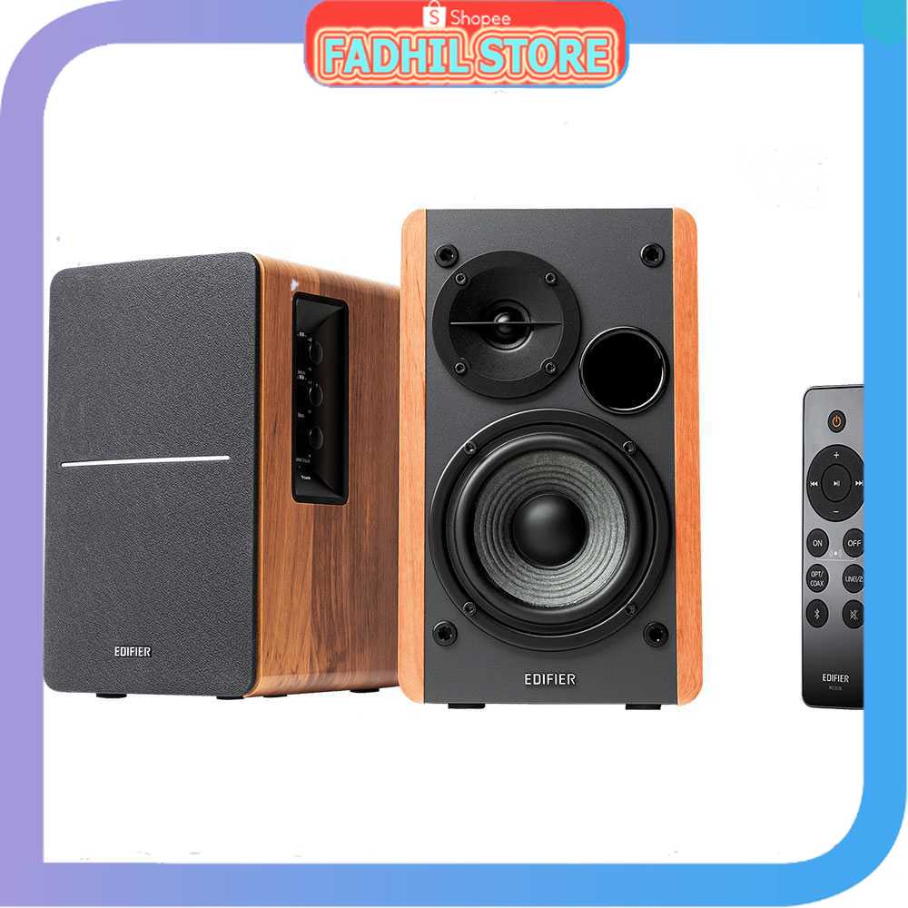 Jual FS - Edifier Bookshelf Active Bluetooth Stereo Speaker 2.0 - R1280DBs | Shopee Indonesia