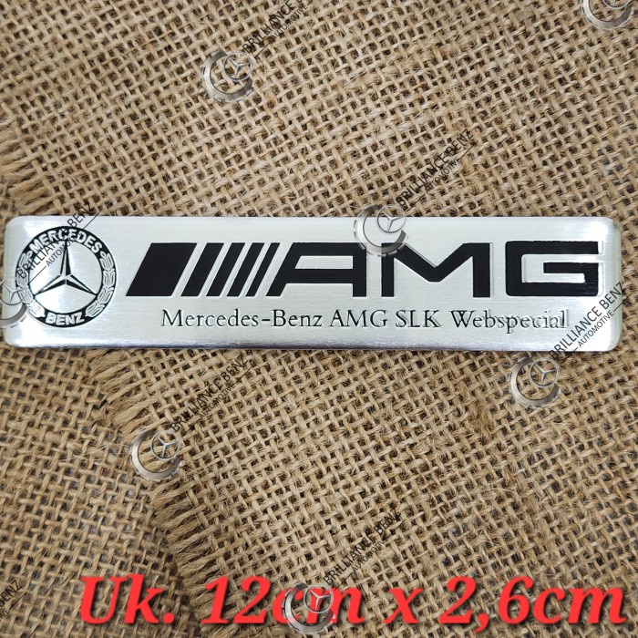 Jual EMBLEM AMG AFFALTERBACH BADGE PLATE LOGO MOBIL MERCEDES BENZ AMG ...