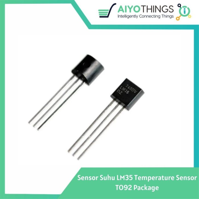 Jual Sensor Suhu LM35 Temperature Sensor TO92 Package | Shopee Indonesia Jual Sensor Suhu LM35 Temperature Sensor TO92 Package | Shopee Indonesia