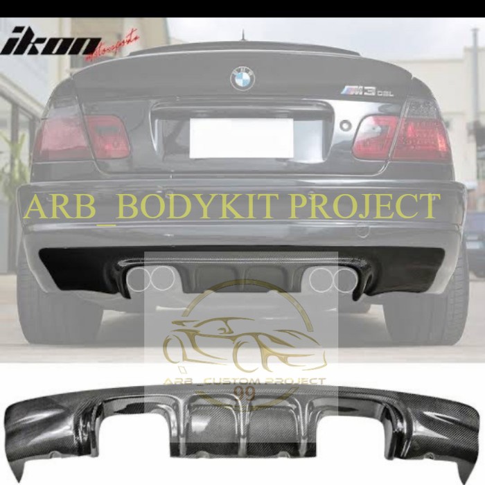 Jual bodykit diffuser BMW e46 M3 CSL | Shopee Indonesia