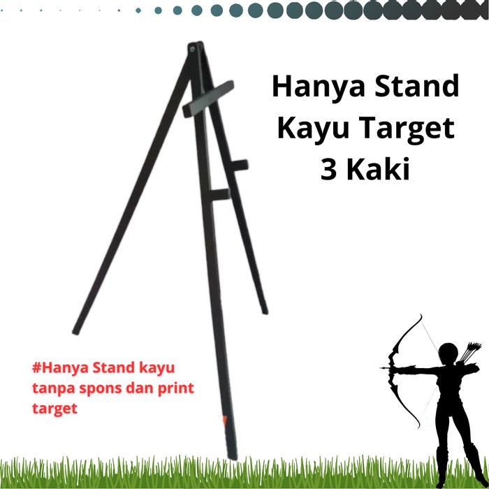 Jual Stand Target Panah Kayu 3 Kaki | Shopee Indonesia