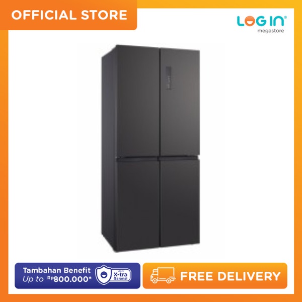 Jual PANFILA Kulkas Side By Side 4 Pintu PRFM4310 415 Liter | Shopee ...