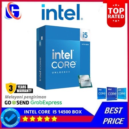 Jual Processor Intel Generasi 14 Core i5 14500 Box Resmi | Shopee Indonesia