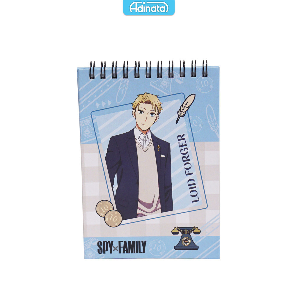 Jual Spy X Loid A6 Memo Spiral Notebook 2431-4344 - Adinata / Buku ...