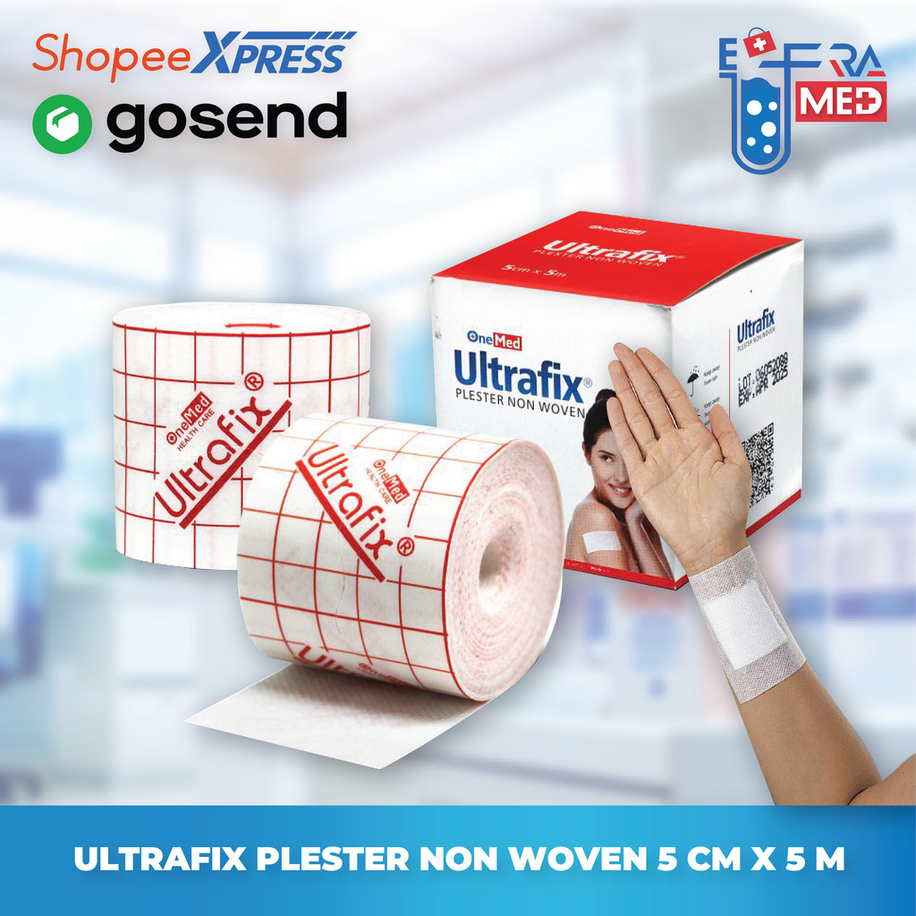 Jual Onemed Plester Ultrafix Ukuran 5cm x 5m | Shopee Indonesia