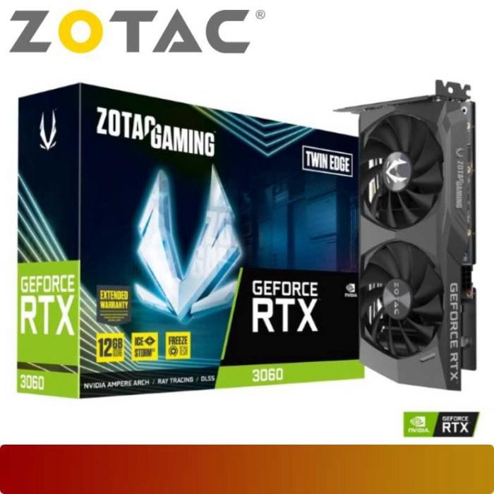 Jual ZOTAC GAMING GeForce RTX 3060 Twin Edge | GeForce RTX 3060 12GB ...