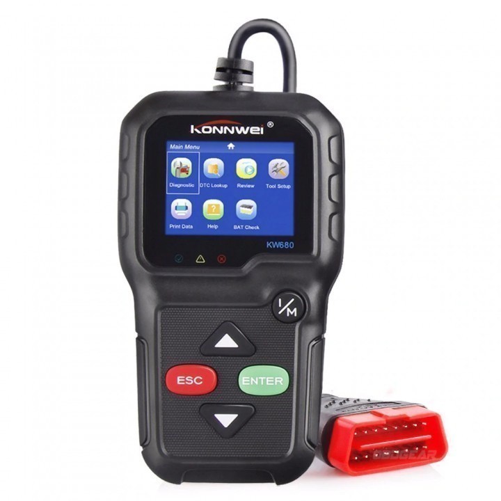 Jual Sky88 KONNWEI KW680 OBD2 EOBD Car Diagnosis Tool Automotive ...