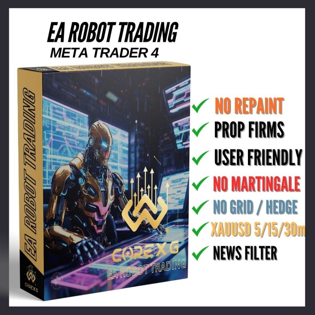 Jual EA Robot Trading CoreX Gold XAUUSD MT4 | Shopee Indonesia