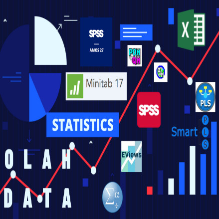Jual OLAH DATA STATISTIK SPSS EVIEWS STATA POMQM MINITAB EXCEL SMARTPLS ...