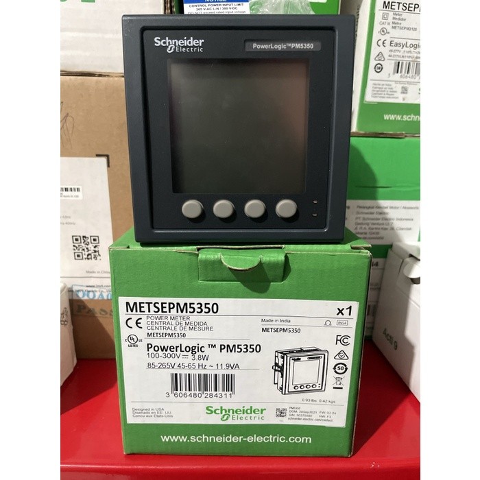 Jual Schneider POWER METER 5350 METSEPM5350 alat pengukur daya listrik ...