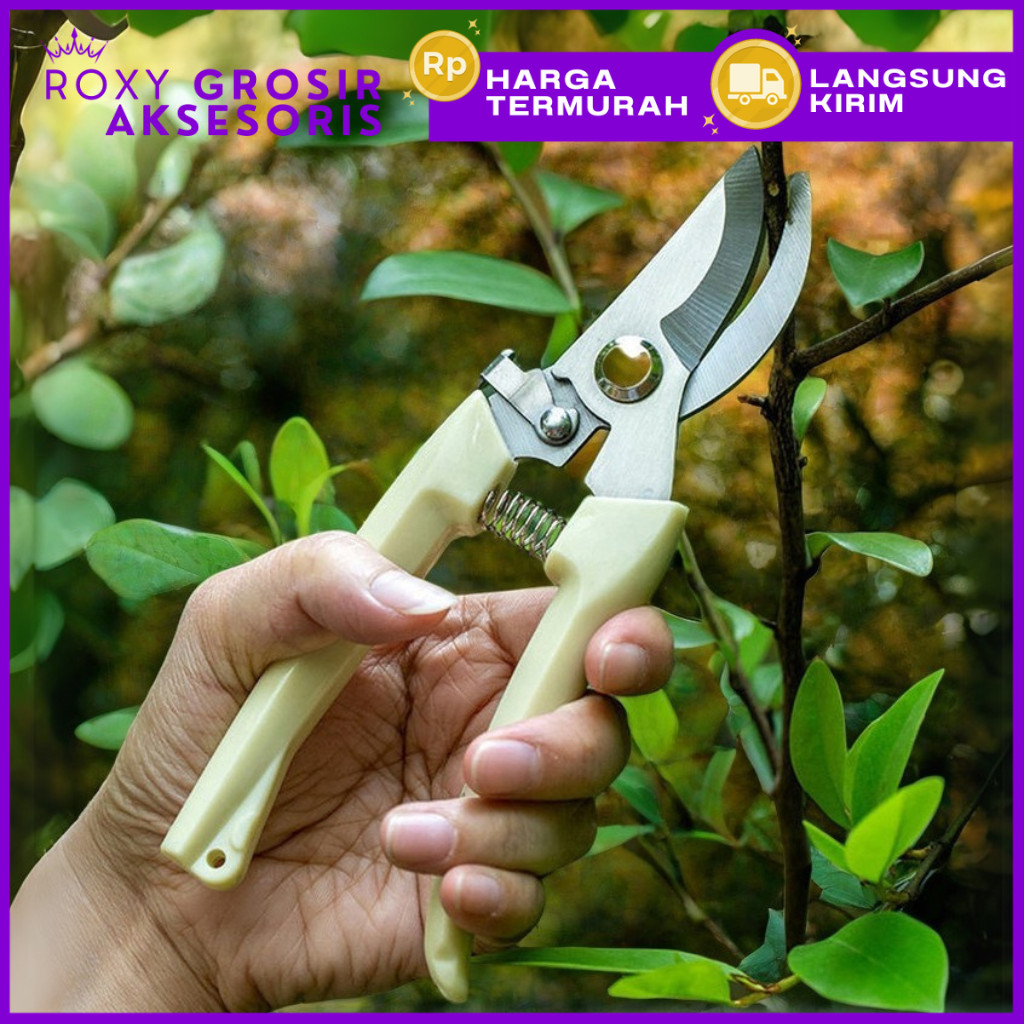 Jual Gunting Dahan Ranting Pohon Tanaman Prunting Shears Pemotong Bunga ...