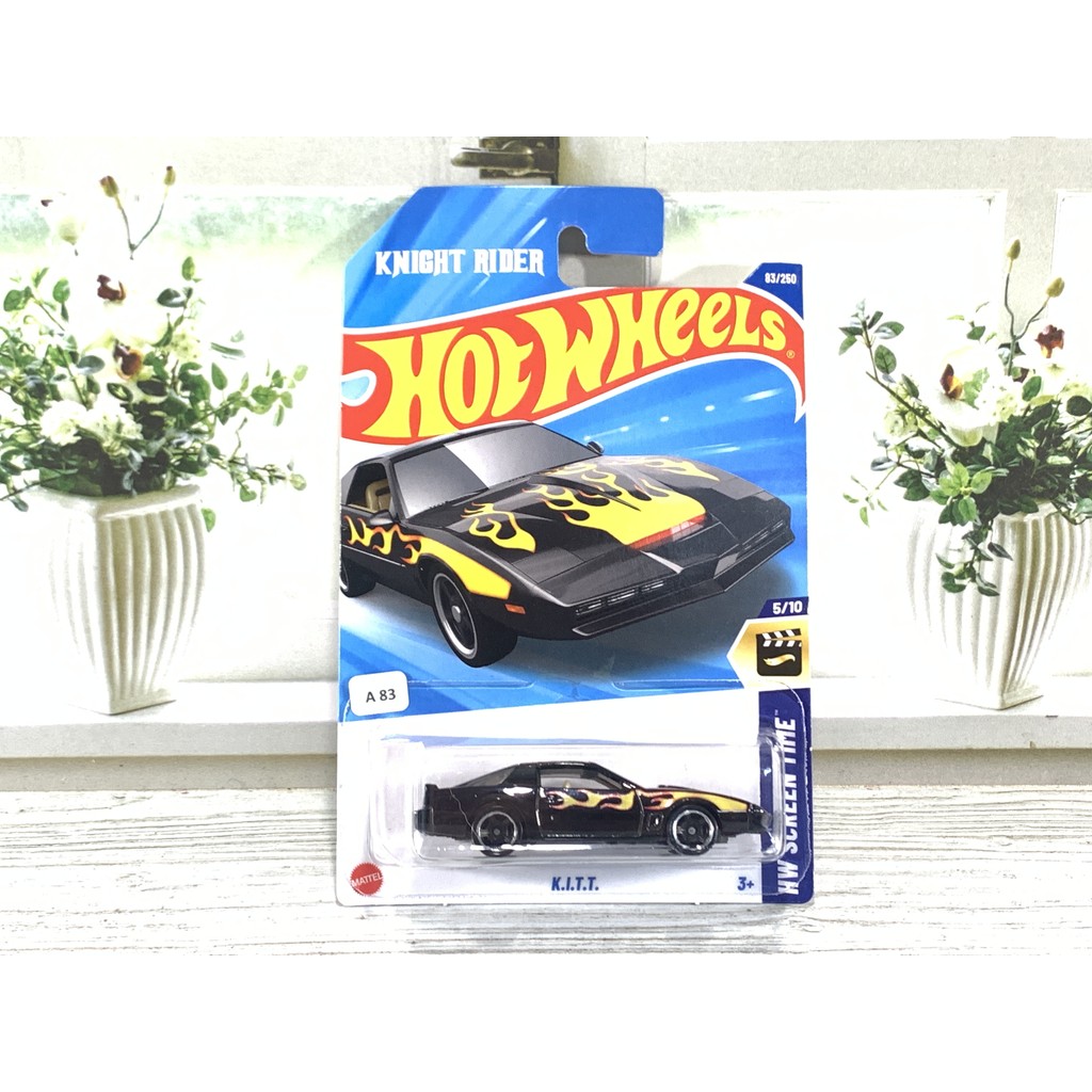 Jual HOT WHEELS K.I.T.T KITT KNIGHT RIDER HITAM FLAME DIECAST HOTWHEELS ...