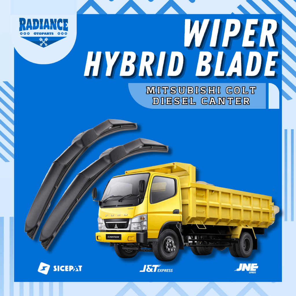 Jual 1 Set Wiper Hybrid - Mitsubishi Truk Colt Diesel Canter - Tanpa ...