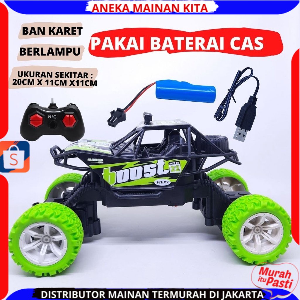 Jual MAINAN ANAK MOBIL REMOTE CONTROL RC MONSTER CHARGE CROSS COUNTRY ...