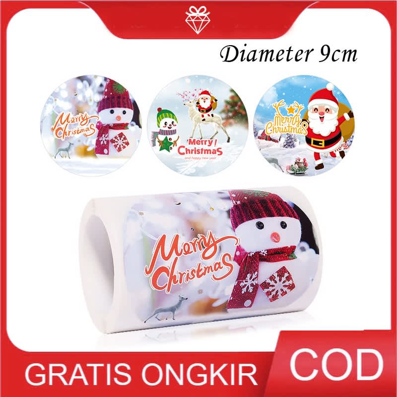 Jual Stiker Christmas - Tempelan Stiker Natal - Aksesoris Ucapan TAG102 ...