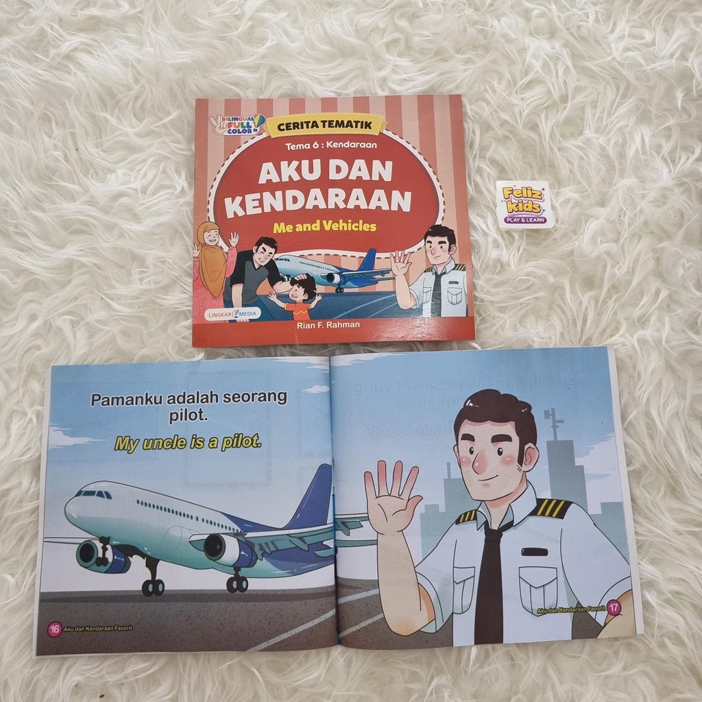 Jual [Felizkids][BK15] buku cerita bergambar anak seri cerita tematik | Shopee Indonesia