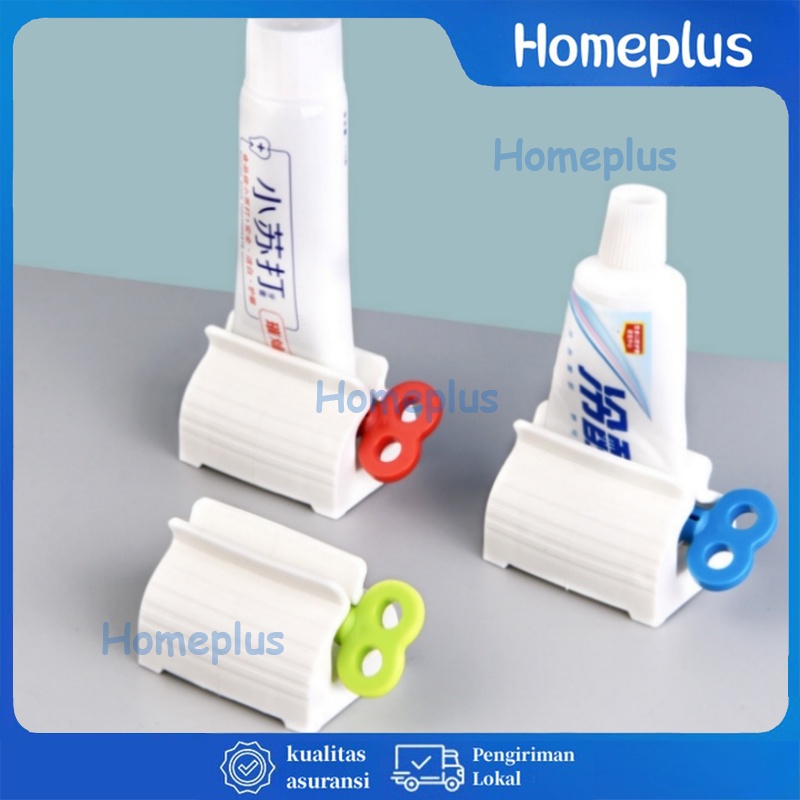 Jual HomePlus 10PCS Dispenser Odol Model Roll Putar Manual Holder ...