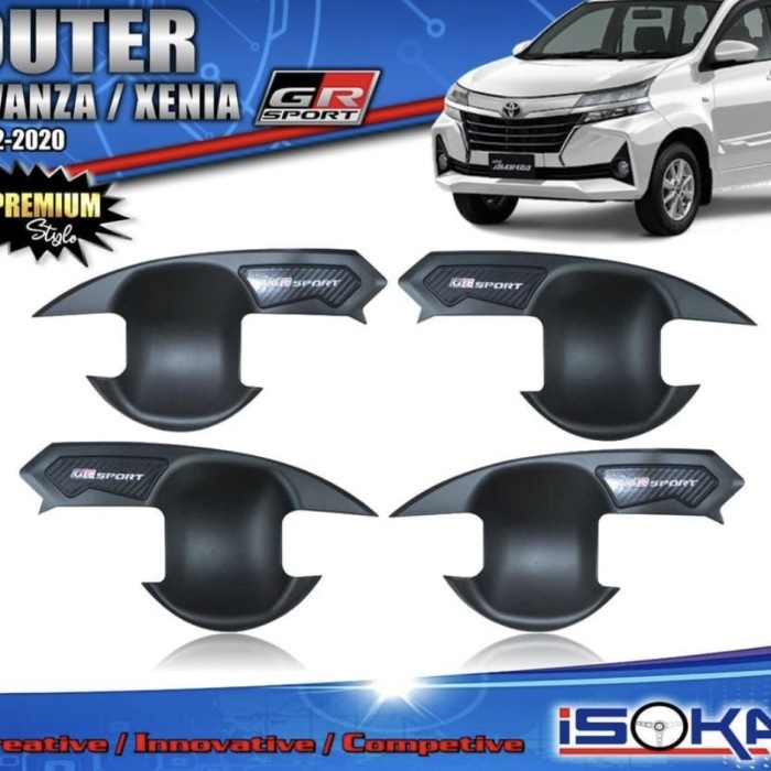 Jual Outer handle hitam doff GR sport Mangkok pintu Mobil All new avanza 2012-2021. | Shopee ...