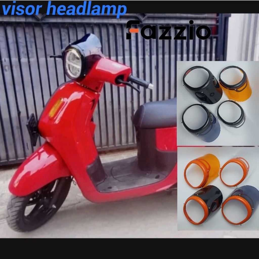 Jual M store Visor Fazzio|Cover Headlamp Fazzio|Topi Fazzio|Whinsield ...