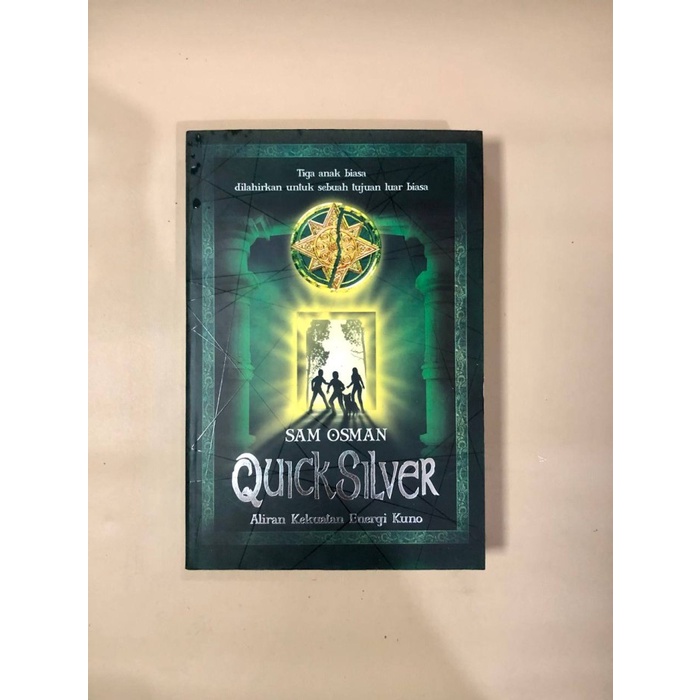 Jual Buku / Novel Sam Osman Quick Silver Aliran Kekuatan Energi Kuno ...