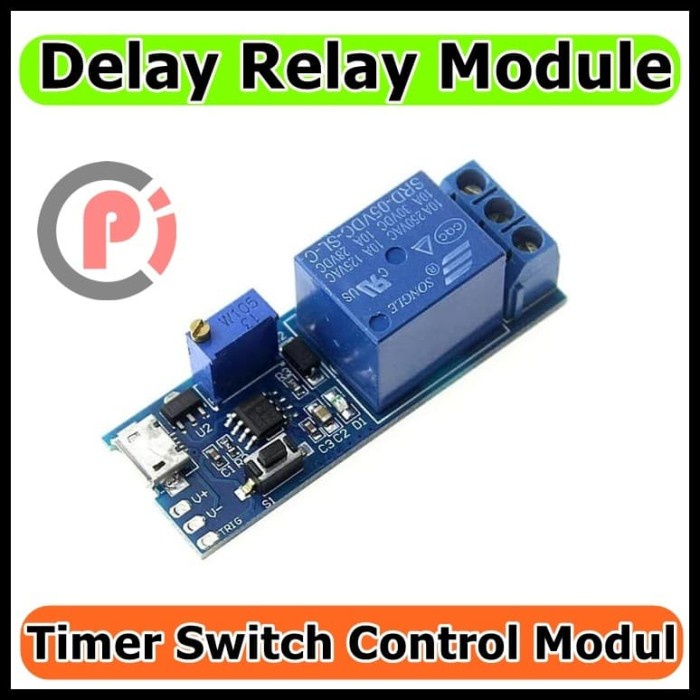 Jual Delay Relay in 5-30v out 10A 250VAC Trigger Timer Switch Control ...