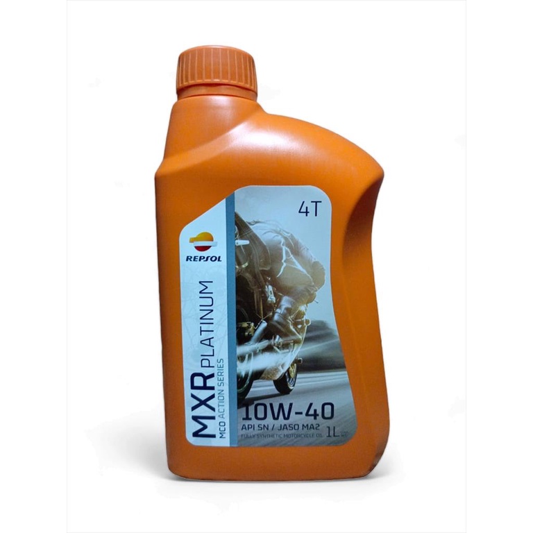 Jual Oli Mesin Motor Bebek Sport 4T Repsol MXR Platinum 10W-40 MA2 1 ...
