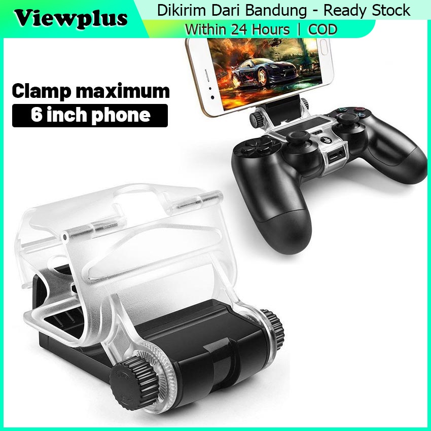 Jual DOBE mobile clamp clip Game Klip Holder Stik Stick PS4 controller ...