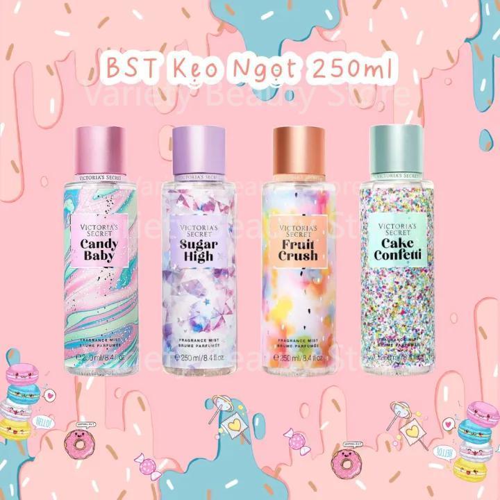 Jual Fragrance Body Mist 250ml Body Mist Candy Baby /Cake Confetti ...