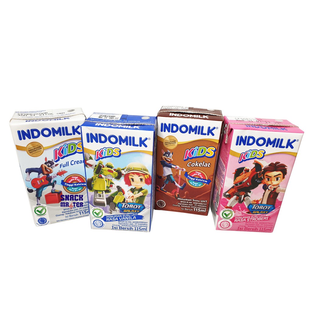 Jual Susu UHT Indomilk Kids - Netto 115 ml. | Shopee Indonesia