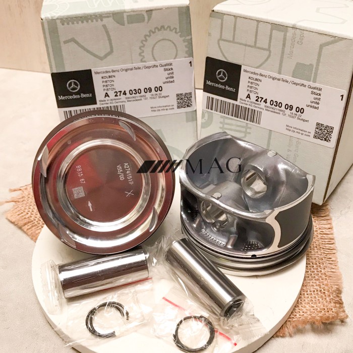 Jual Piston + Ring Mercedes M274 W205 W253 X253 W213 GLC C180 C200 E200 ...