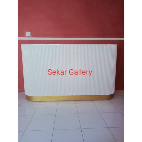 Jual meja kasir/meja teller/meja resepsionis | Shopee Indonesia
