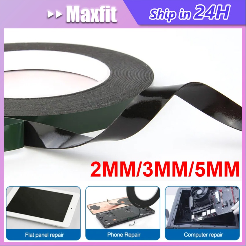 Jual Double Tape Lcd Hp & Laptop Tipis Hitam 2 / 3 / 5 Mm Alat Service ...