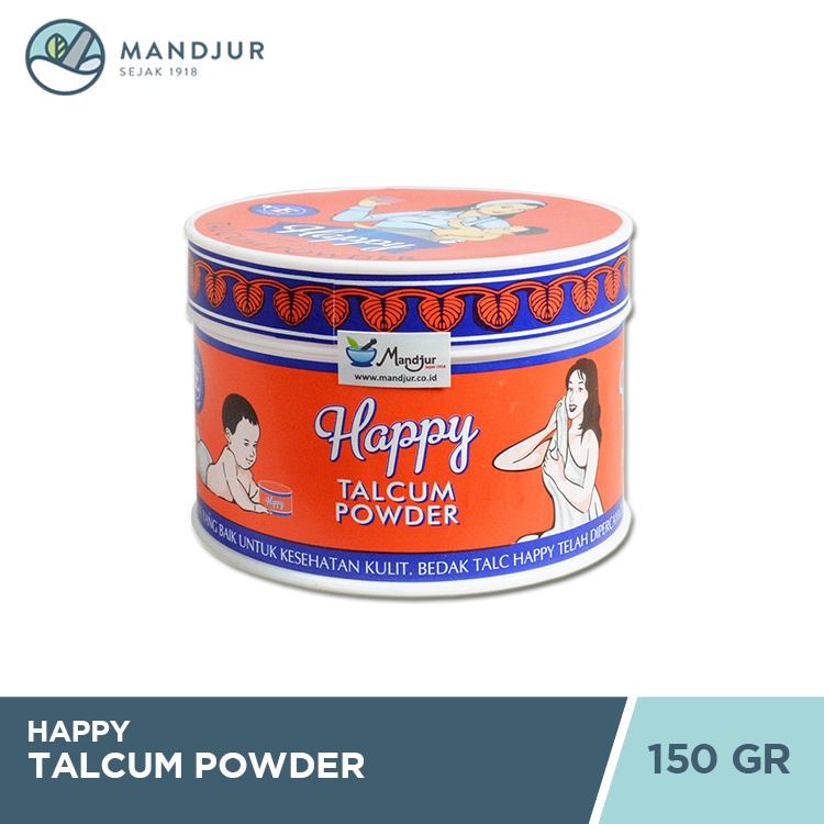 Jual Bedak Happy Talcum Powder | Shopee Indonesia