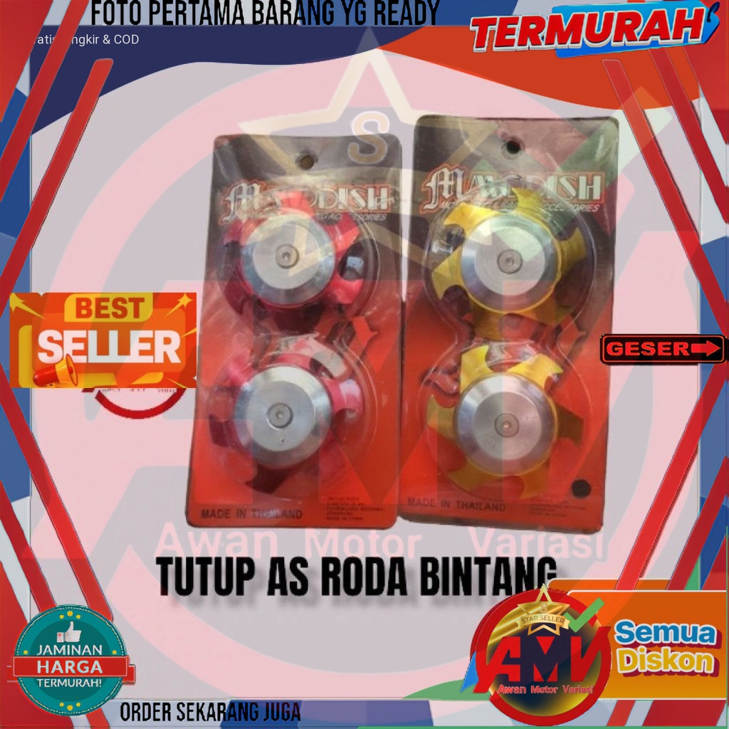 Jual Tutup AS RODA BINTANG | Shopee Indonesia Jual Tutup AS RODA BINTANG | Shopee Indonesia